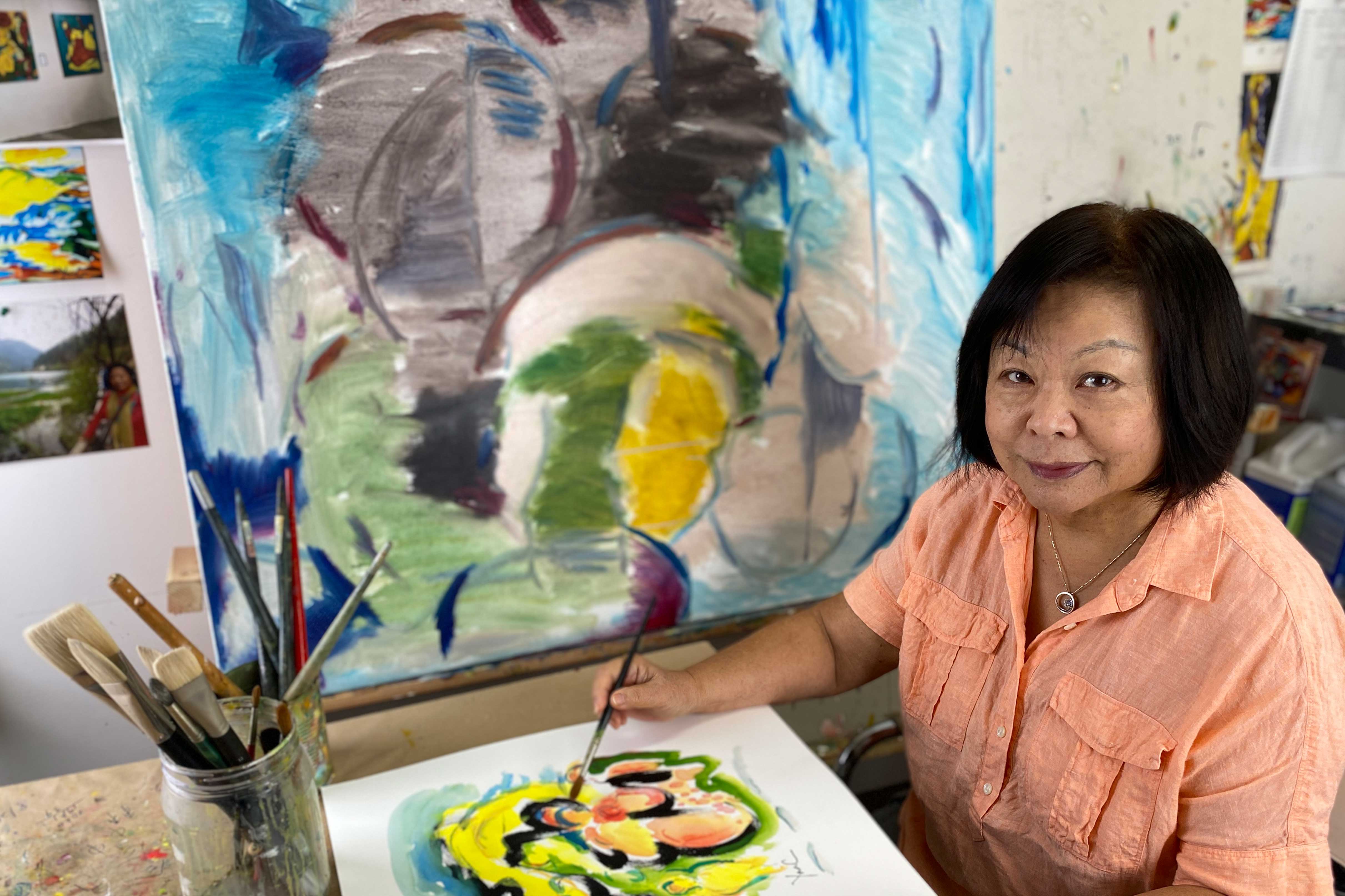The Life and Story of Abstract Expressionist Artist Dorothy Yung
